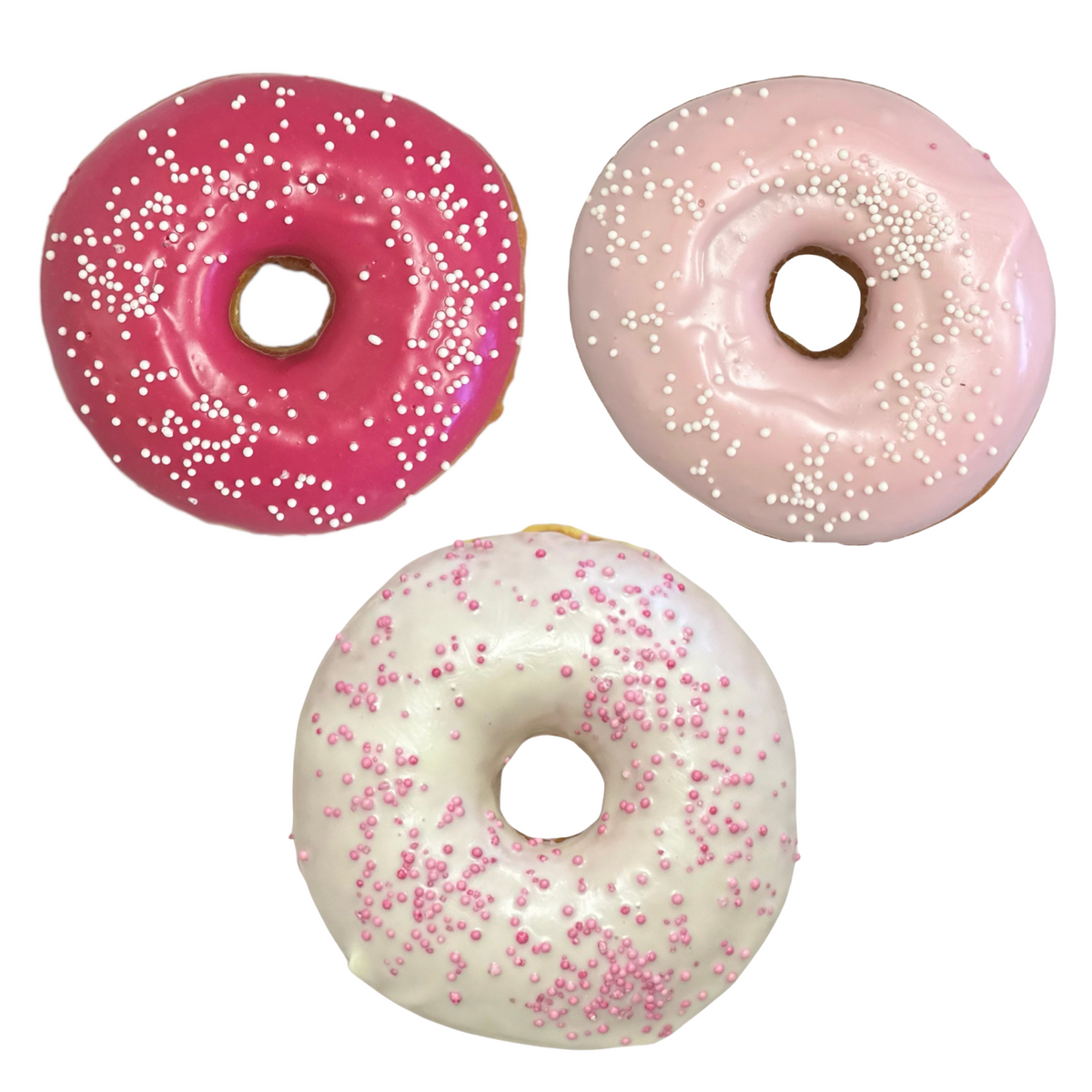 6 Pack Lots of Love Iced Rings – My Donut Box