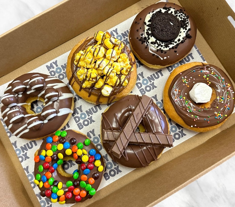 6 Pack Of Large Gourmet Decked Rings – My Donut Box