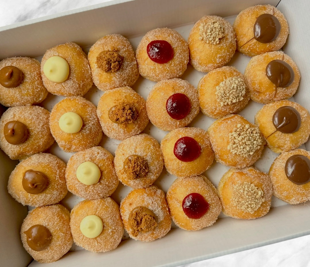 Mini Mixed Catering Filled Donuts – My Donut Box