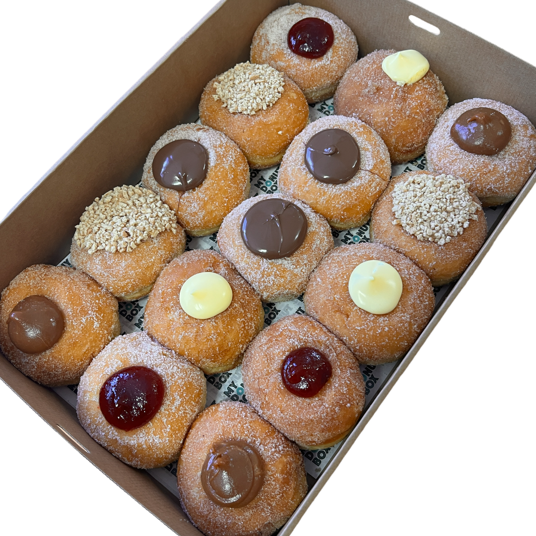 15 Pack Mixed Filled Donuts – My Donut Box