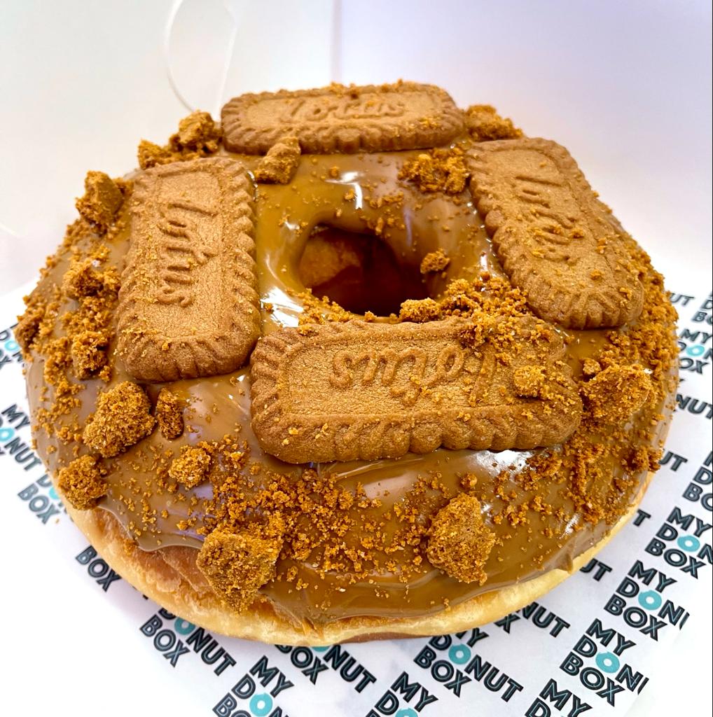 Giant Lotus Biscoff Donut Cake – My Donut Box